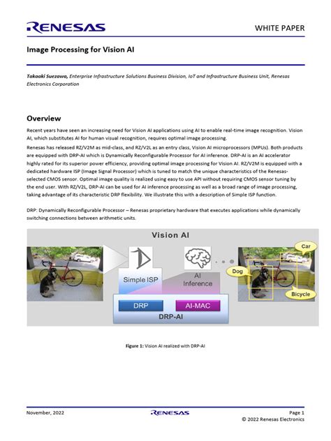 R01wp0010eu0101 Rzv Vision Ai Pdf Camera Computing