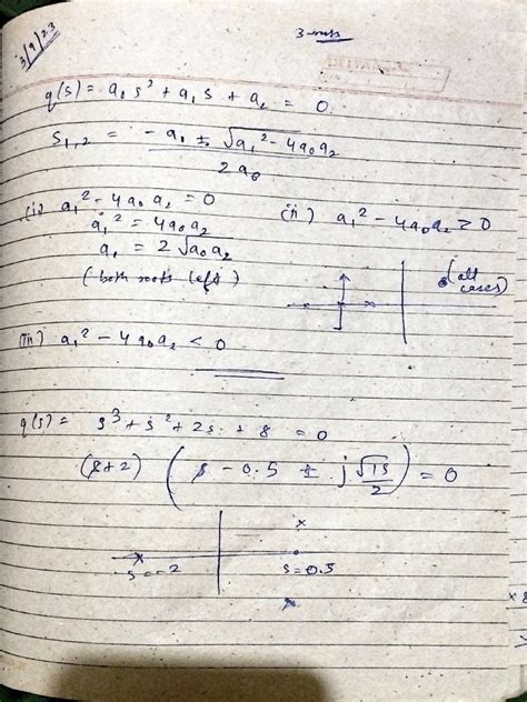 Controls System Class Notes 1 Pdf