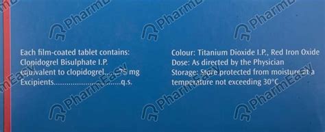 Plavix 75 Mg Tablet 14 Uses Side Effects Price And Dosage Pharmeasy