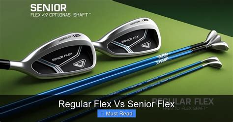 Regular Flex Vs Senior Flex Seniorsprotalk