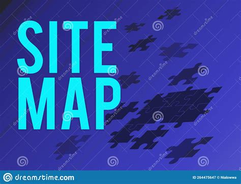 Conceptual Display Site Map Word For Designed To Help Both Users And Search Engines Navigate