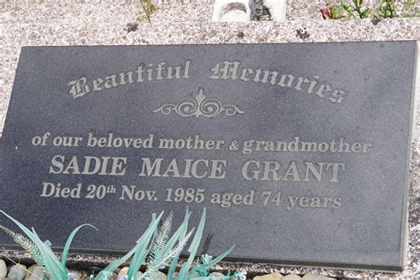 Sadie Maice Laufer Grant 1911 1985 Find A Grave Memorial