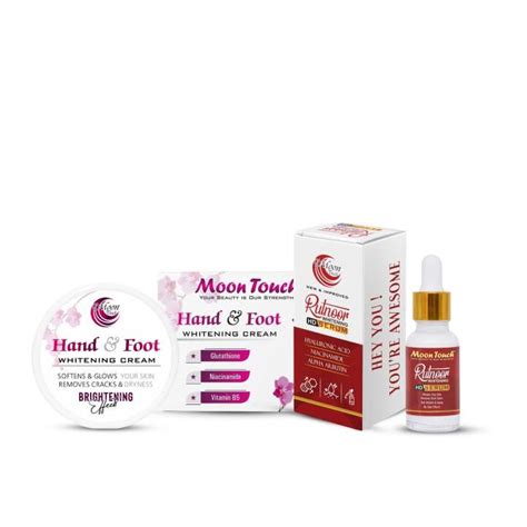 Hand Foot Whitening Cream Rutnoor Serum 20ml MOONTOUCH Daraz Pk