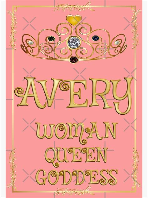 Avery Woman Queen Goddess Poster By Madrigenum Redbubble