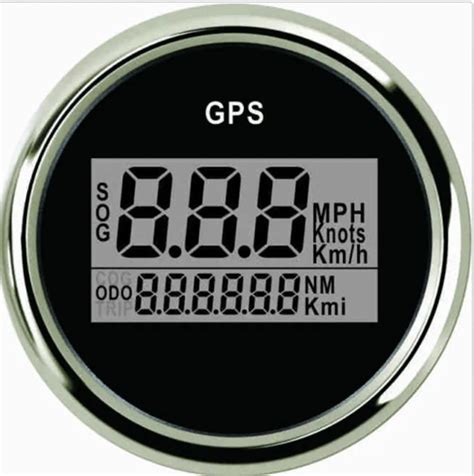 New Arrival 52mm Black Digital Gps Speedometer Speedo Plg2 Bs Gps For