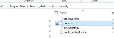 How To Create Java Keystore File Lseg Developer Community
