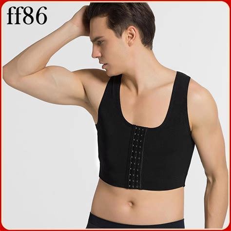 123 Men Chest Shape Vests Male Control Breast Gynecomastia Lift