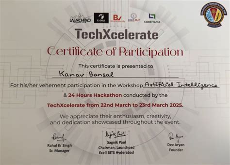 🌟what An Incredible Experience At Techxcelerate Bits Pilani Hyderabad🌟 Kanav Bansal