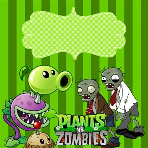 Pin De Lily Pablo En Fiesta Iker Plantas Vs Zombies Cumpleaños