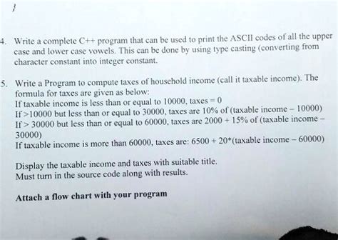 Video Solution Write A Complete C Program That Can Be Used To Print
