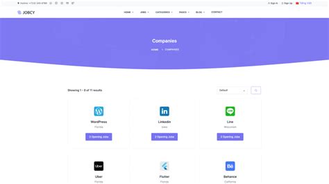 Jobcy V1100 Laravel Job Board Multilingual System Codesaleshub