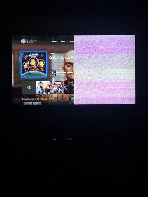 Half My Screen Is Static Why Rxboxone