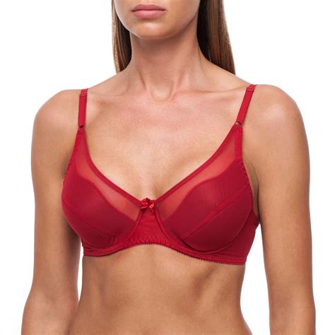 Bra By Fv Sexy Full Coverage Underwire Half Padded Secret Of Goddess