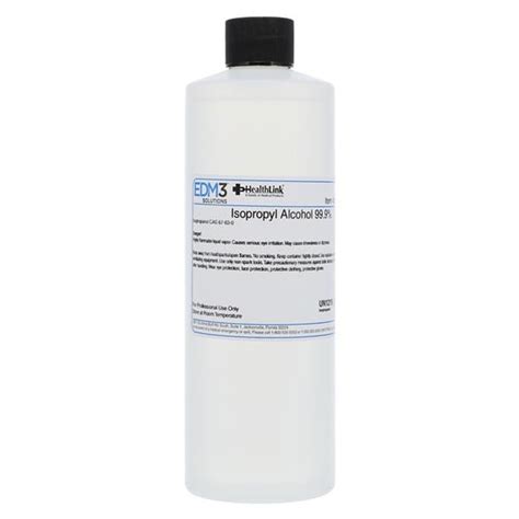 Isopropyl Alcohol Solution 99 Asc Grade 16oz Bottle Ea Medex Supply