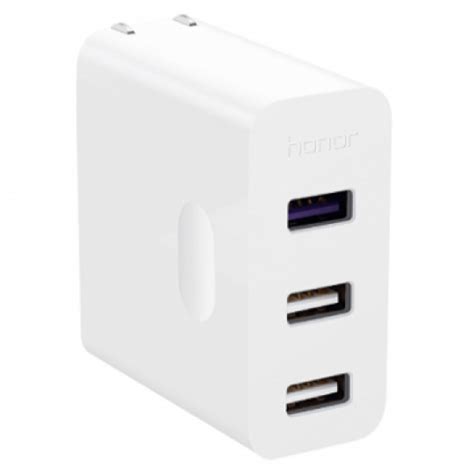 荣耀多口充电器supercharge快充版（白色） — 商品名称：华为（huawei）supercharge超级快充 商品毛重：4000g