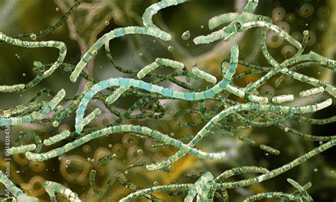 Bacillus Cereus Gram Positive Spore Forming Bacterium Found In Soil