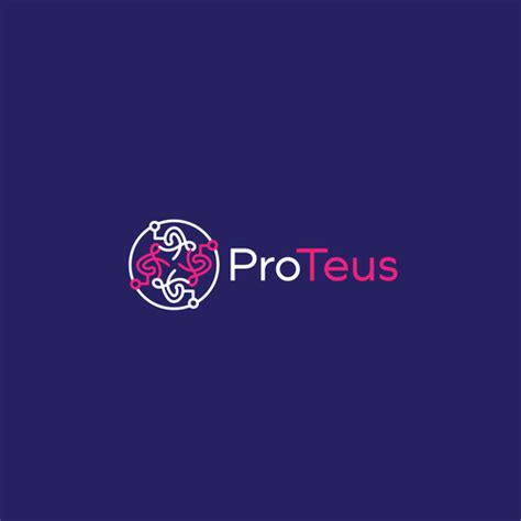 Designs Proteus Combining Ai And Proteins To Solve Biomedical Challenges Logo Design Contest