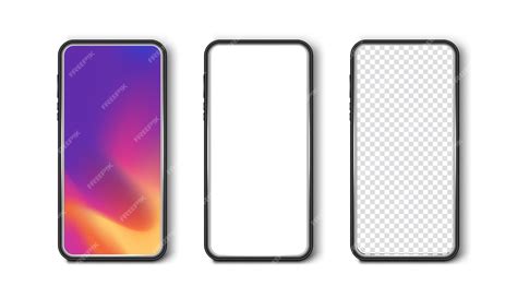 Premium Vector Smartphone Mockup Device Ui Ux Mockup For Presentation Modern Template For