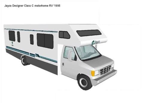 Jayco Designer Class C Motorhome Rv 1995 3d Model 71010 Model Copy Default
