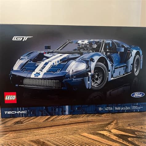 Lego Toys Lego Technic Blue And White Sports Car Set Poshmark