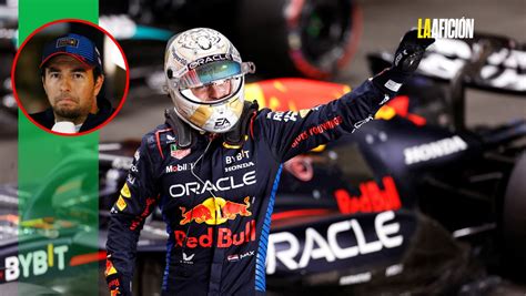 Checo arrancará noveno en el GP de Qatar Verstappen es primero