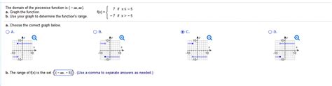 solved the domain of the piecewise function is infinity
