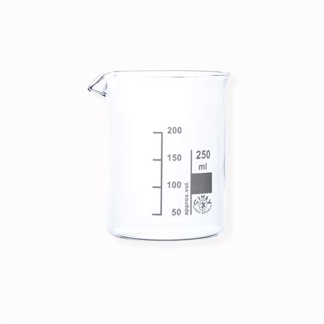 Cp053484ag Simax® Glass Beaker Squat Form Pack Of 10 250ml
