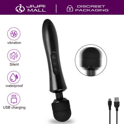 Jiuai Big Size Recharge Vibrator G Spot Stimulator Clitoris Massager