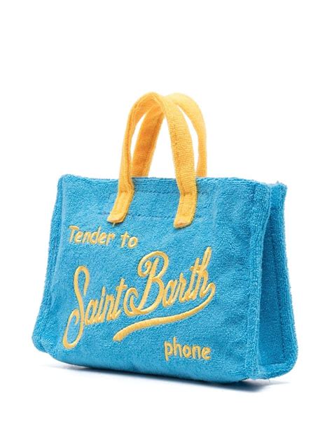 MC2 Saint Barth logo-embroidered Beach Bag - Farfetch