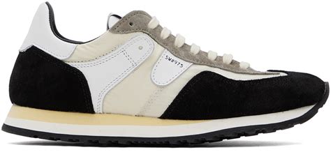 Spalwart Gray Master Blaster Low Sneakers Black Editorialist