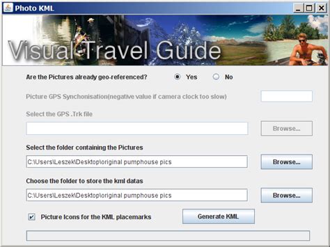 Simple Geotagged Photo Kml File Creator For Pc Mac