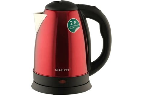 Электрический чайник Scarlett, 1500-1800 Вт, 2 л SC-EK21S76 - выгодная ...