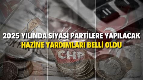 Yılında Siyasi Partilere Yapılacak Hazine Yardımları Belli Oldu Ordu Olay Gazetesi Ordu