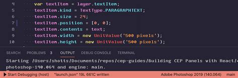 Extendscript Debugger 110 Released By Kerri Shotts Adobe Tech Blog