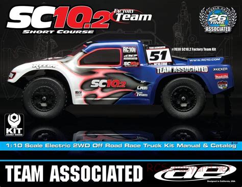 Team Associated Manual SC Factory Team RCScrapyard Radio Controlled Model Archive