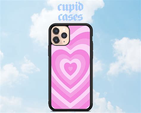 Love Heart Phone Case Iphone Samsung Huawei Aesthetic Etsy Uk