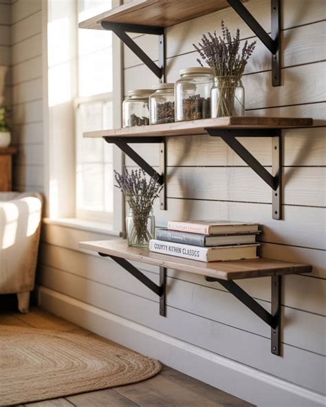 22 Stunning Diy Wood Accent Wall Ideas With Shelves Infor Easy Home