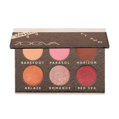 Палетка теней для век Zoeva Soft Sun Voyager Eyeshadow Palette, 3.6 г ...