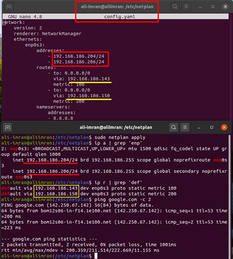 Configure Static Ip Configuration At Taisha Thomas Blog