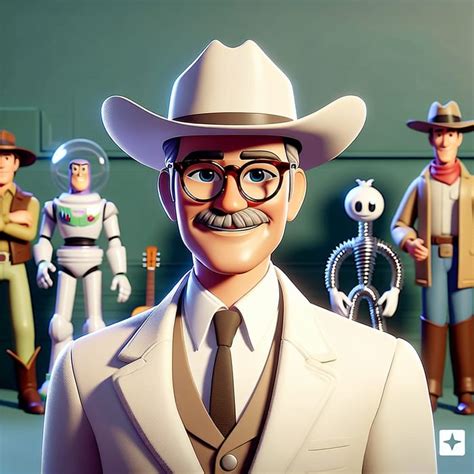 Colonel Sanders Inspired Toy Story Style Image With Animated Toy Characters Ai Art Generator