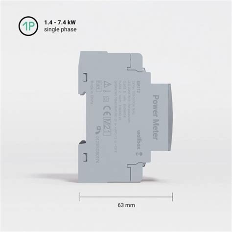 Compteur De Puissance Monophasé Wallbox Power Boost 100a Pccomponentes Fr