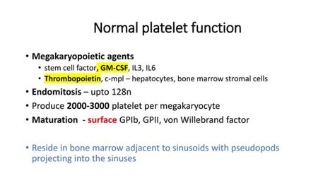 Platelet Function Disorders Assessment And Testing Pptx