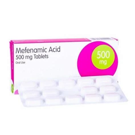Mefenamic Acid Tablets 500 Mg At ₹ 24 44 Strip In Nagpur Id 22741092348