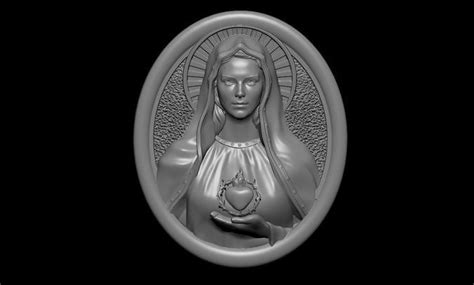 Sacred Heart 3d Model 3d Printable Cgtrader