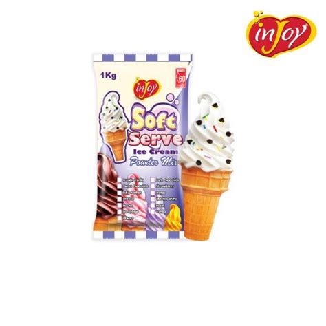 InJoy Vanilla Soft Serve Ice Cream Powder Mix 1kg Shopee Philippines