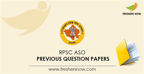 Rpsc Aso Previous Question Papers Pdf Download