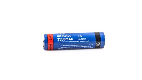 HIKMICRO 18650 3350 MAh Pip Top Premium Lithium Ion Rechargeable