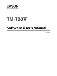 TM T88V Software User S Manual Files Support Epson Com Connect An Epson Wireless Pos Printer