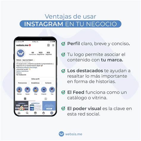 5 Ventajas De Usar Instagram En Tu Negocio Websis Agencia Digital