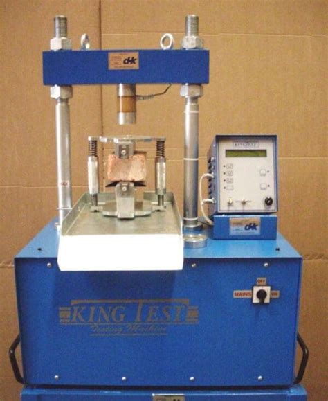 Automatic Paver Tensile Tester 200kn Kingtest Dick King Labs